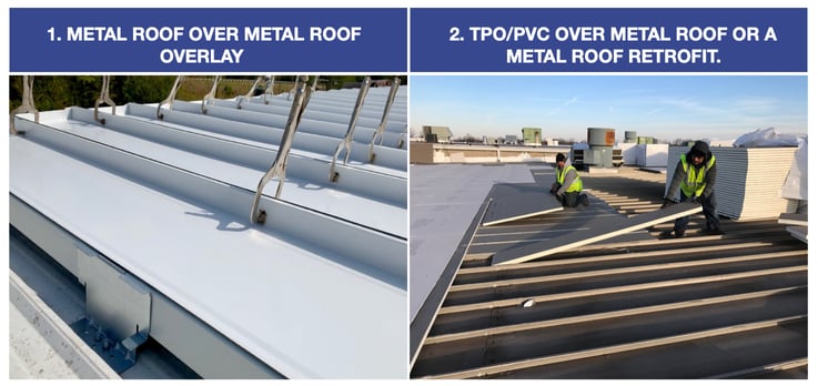 Metal Roof Coatings Vs Metal Roof overlays systems - What's the difference?