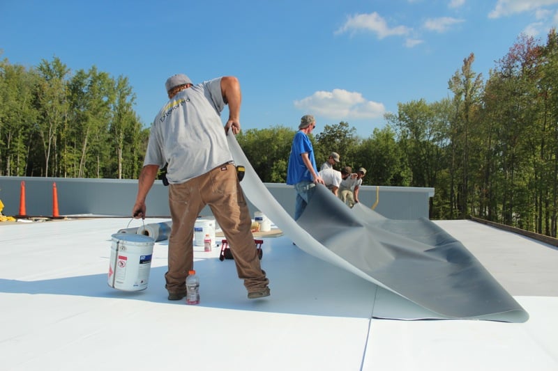 Flat Roof Repair- PVC Recover System How it Works