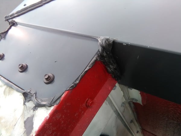 New Standing Seam Metal & Coping Arby's Lexington, KY