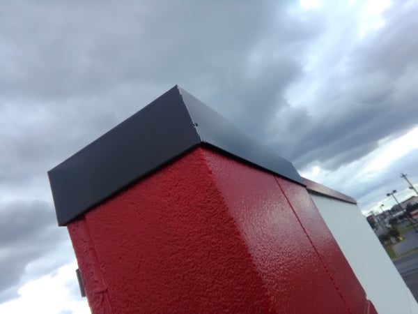 New Standing Seam Metal & Coping Arby's Lexington, KY