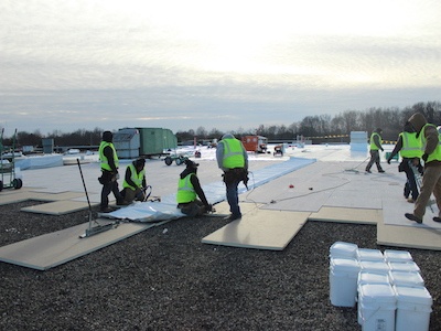 VSG Flat Roof Installation in Indiana