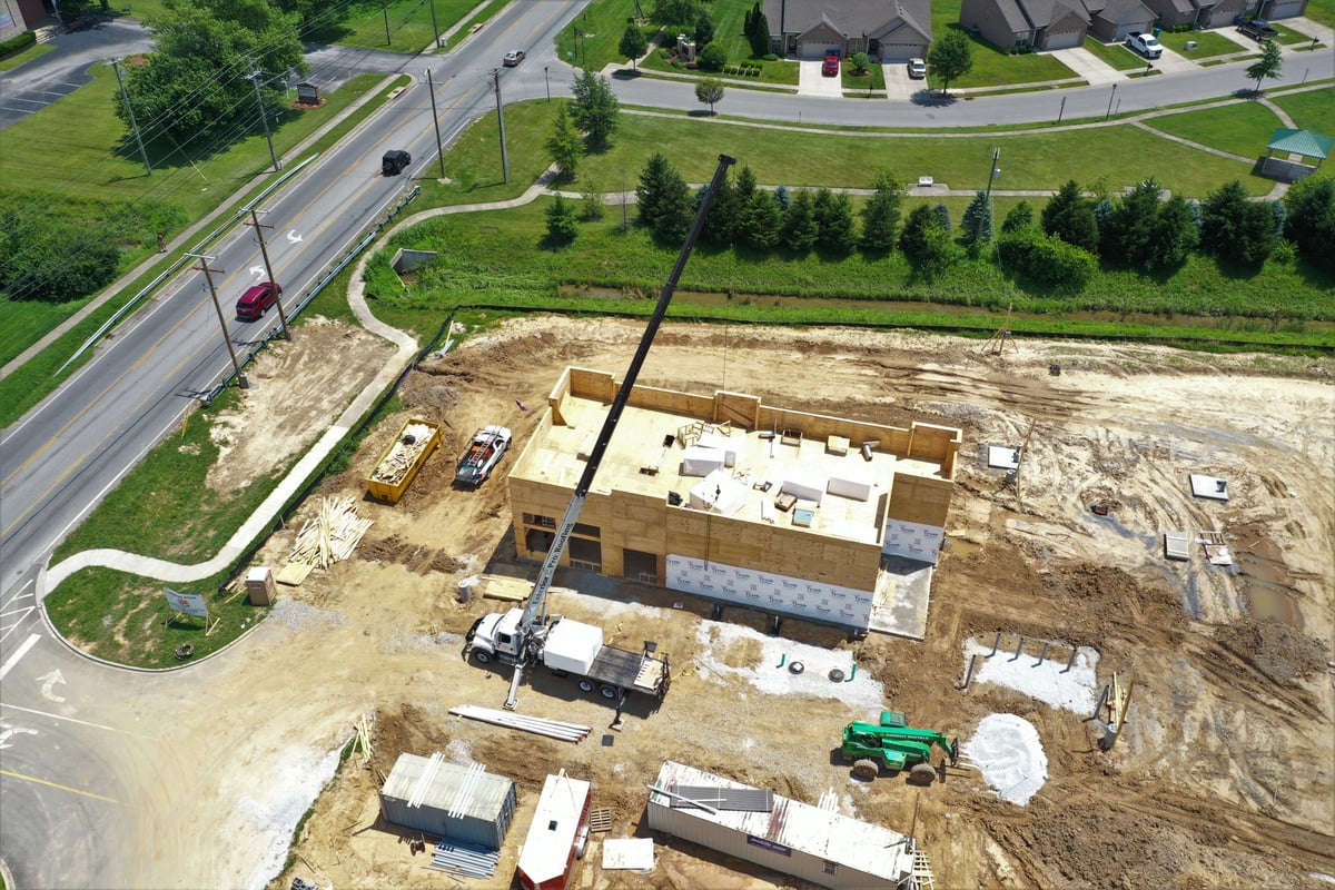Burger King New Flat Roof Installation Louisville, KY