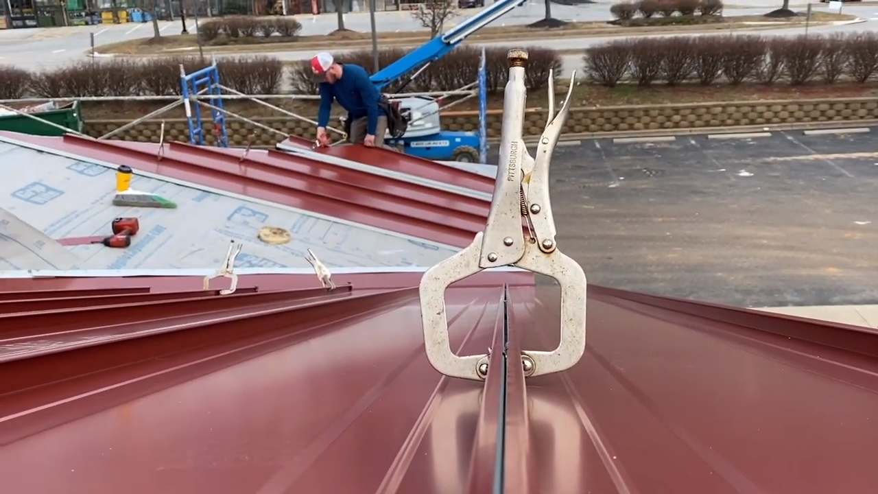 snap lock standing seam roof _ mechanically seamed metal roof – YCZIY