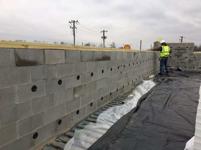 RhinoBond Roof System on Parapet Walls