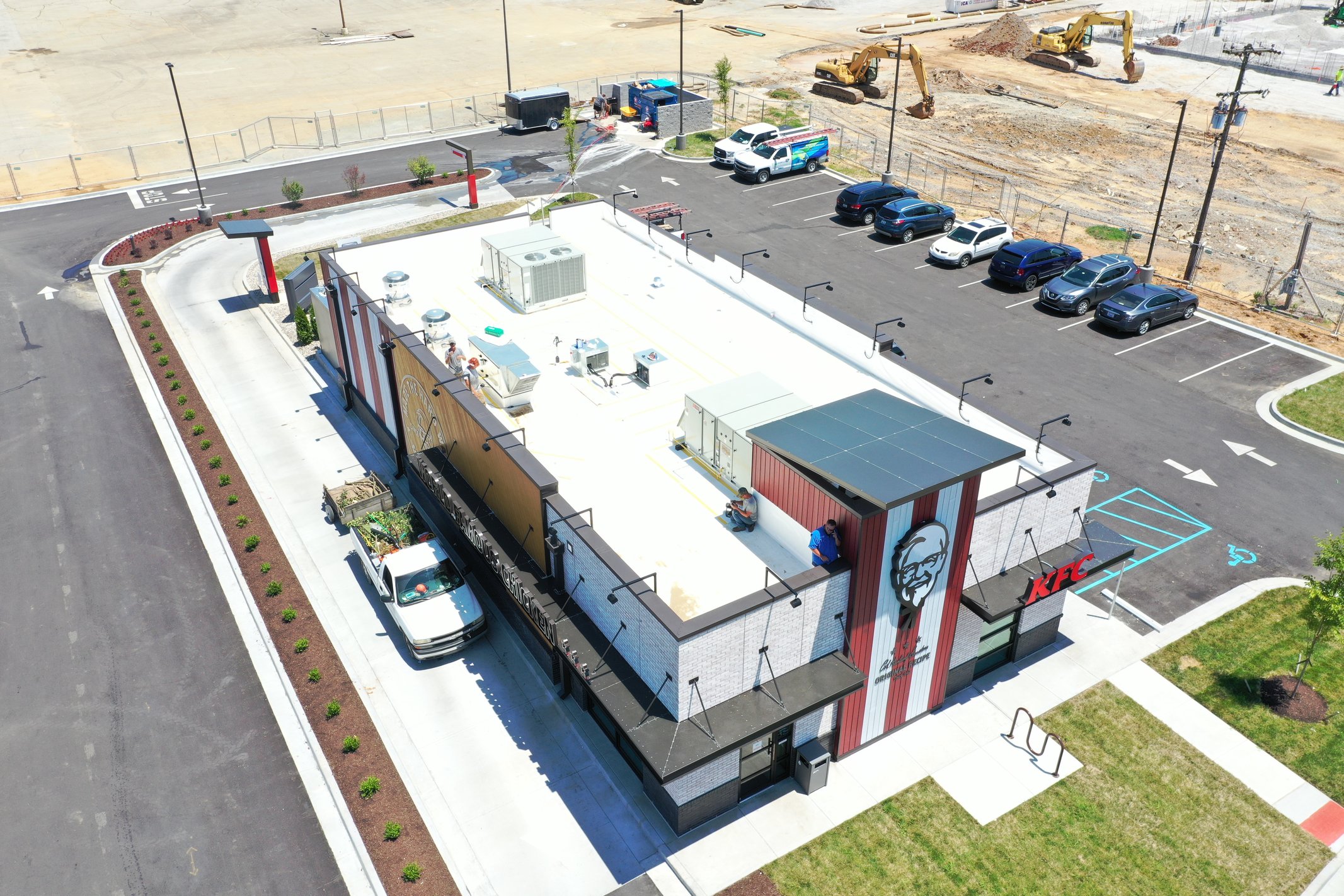 KFC Flat Roof Repair Louisville, KY