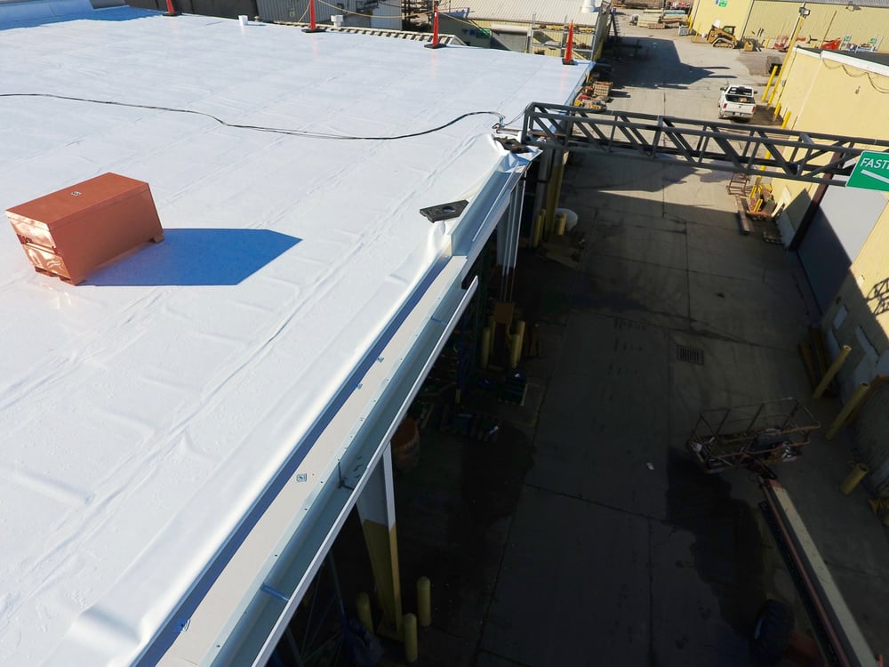 Madison Manufacturing Facility Commercial Gutters Installation