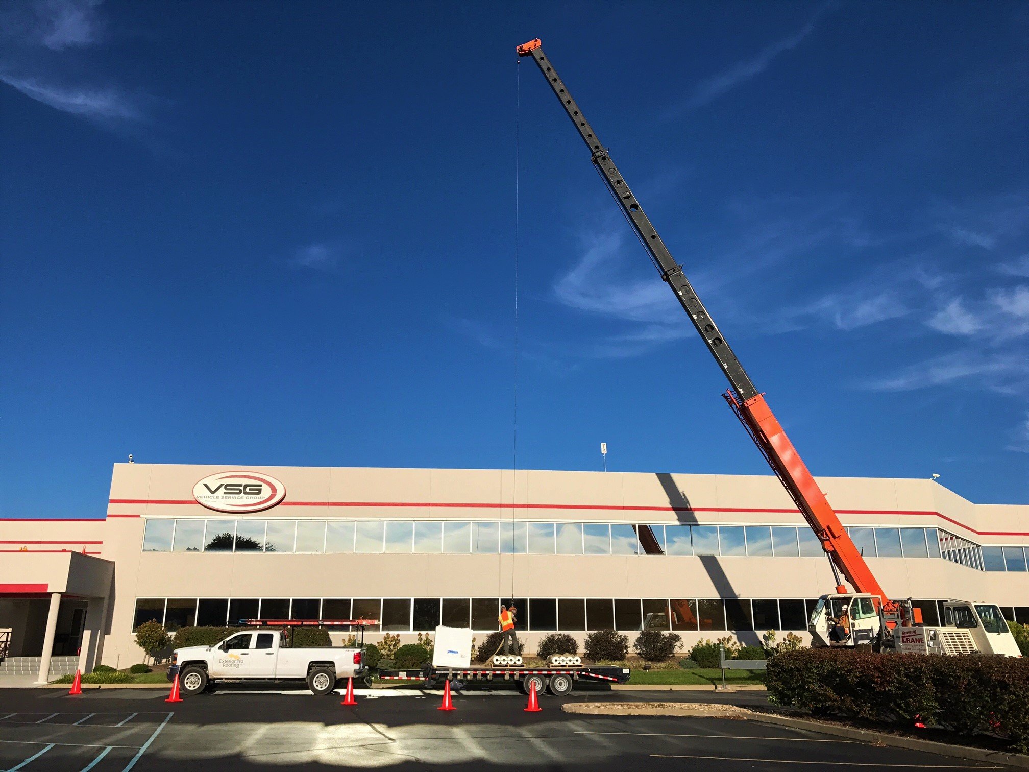 VSG Office Flat Roof Repair Madison, IN