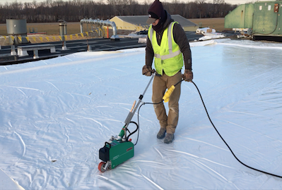 VSG Flat Roof Installation in Indiana